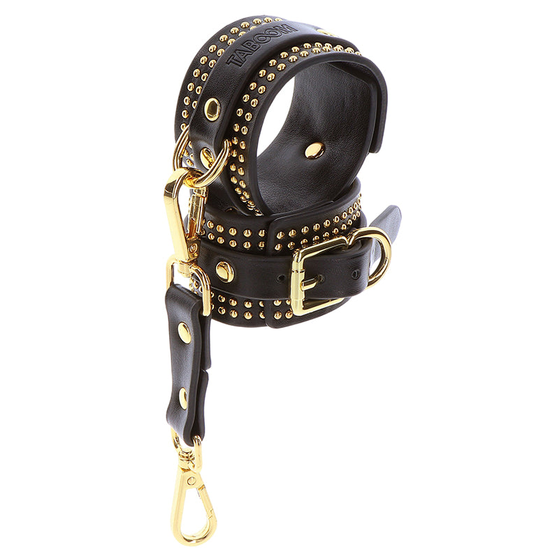 TABOOM Vogue Gold Studded Wrist Cuffs – LEGGSBEAUTIFUL