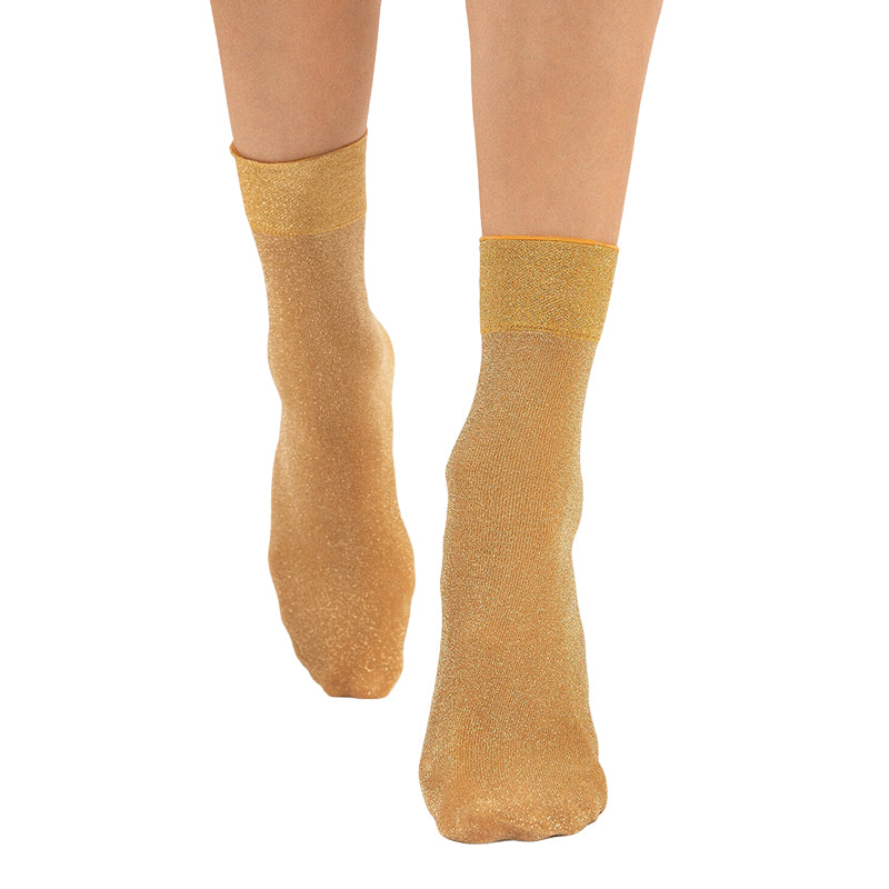 Fiore Brillo 60 Denier Lurex Shimmer Ankle Socks – LEGGSBEAUTIFUL