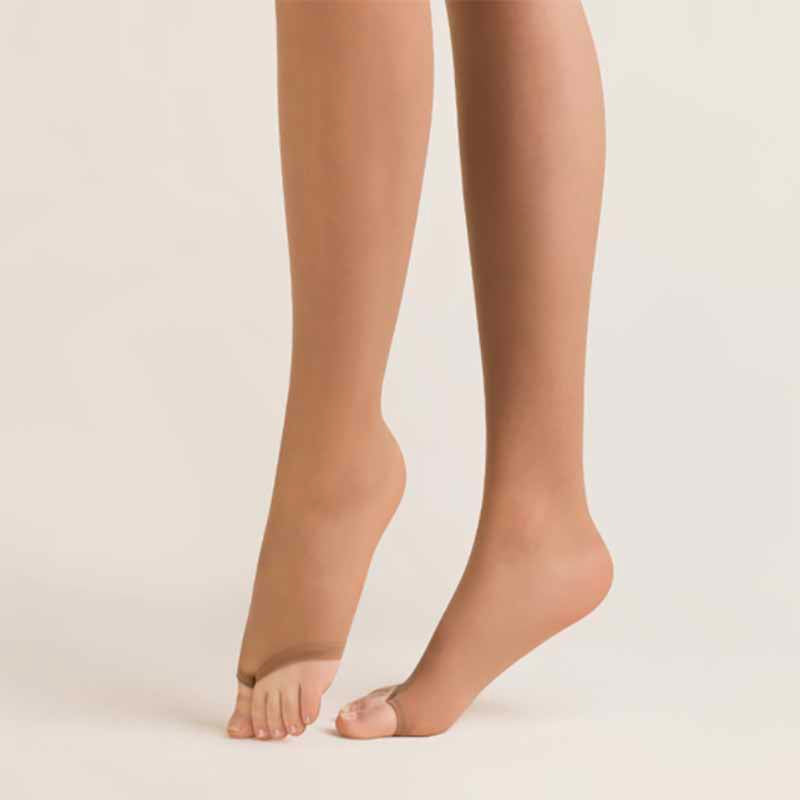Gabriella Velia 10 Denier Sheer Open Toe Tights-Leggsbeautiful ...