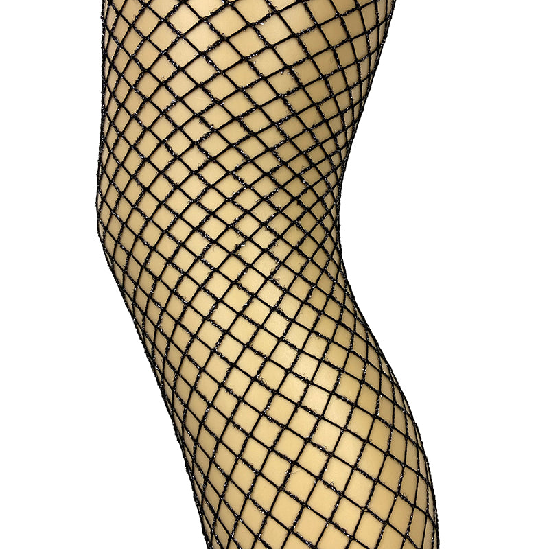 Lurex Mini Diamond Net Tights-Leggsbeautiful – LEGGSBEAUTIFUL